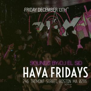 Event Calendar - HAVA Boston