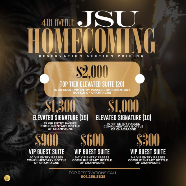 JSU HOMECOMING - 4th Avenue Lounge
