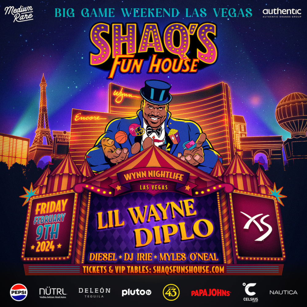 Shaq's Fun House - Lil Wayne, Diplo and & DJ Diesel - Event - Wynn ...