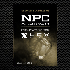 NPC Bodybuilding Afterparty | Lex Nightclub