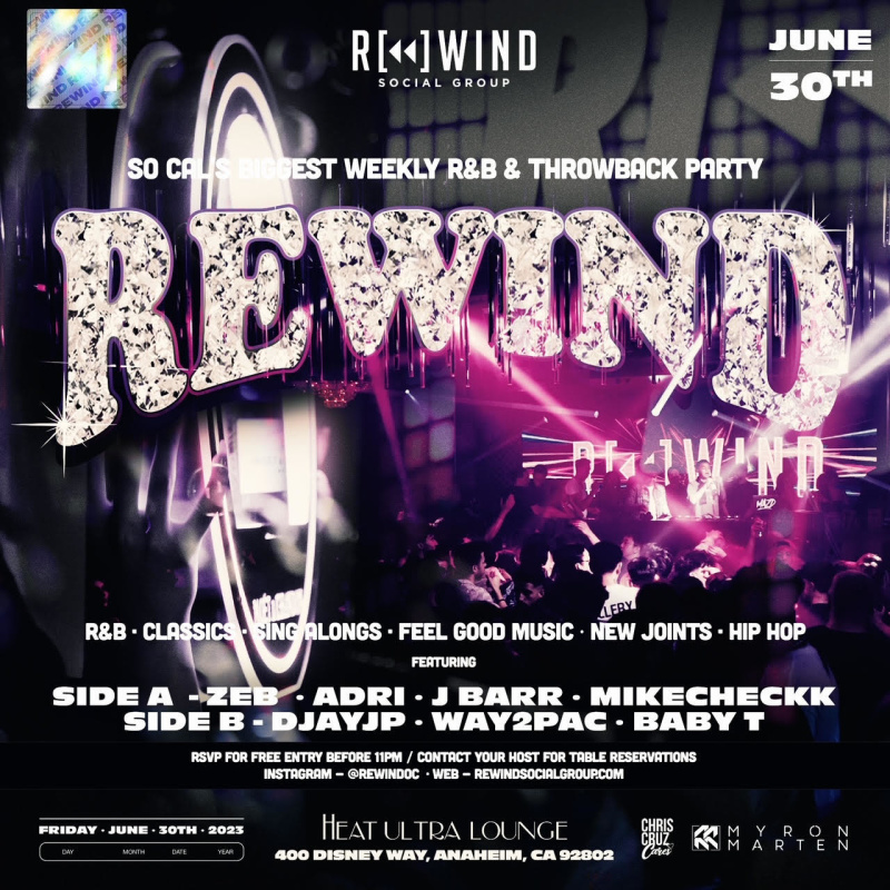 Rewind OC | Heat Nightclub