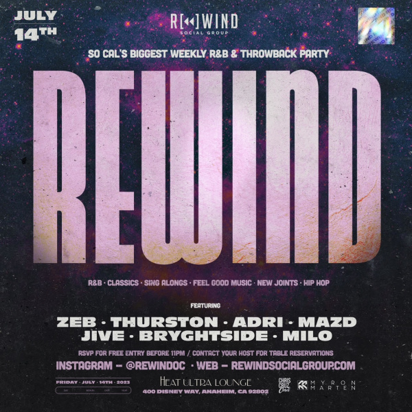 Rewind OC | Heat Nightclub