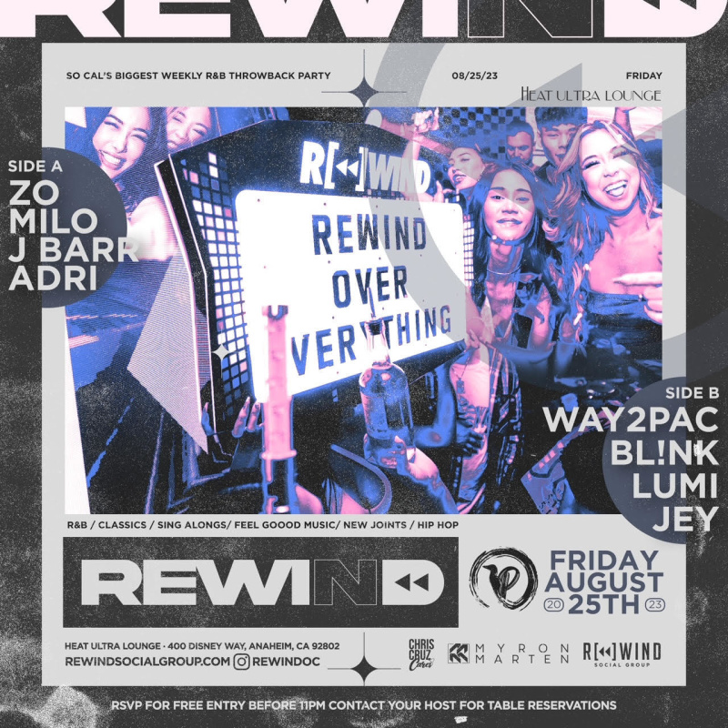 Rewind OC | Heat Nightclub