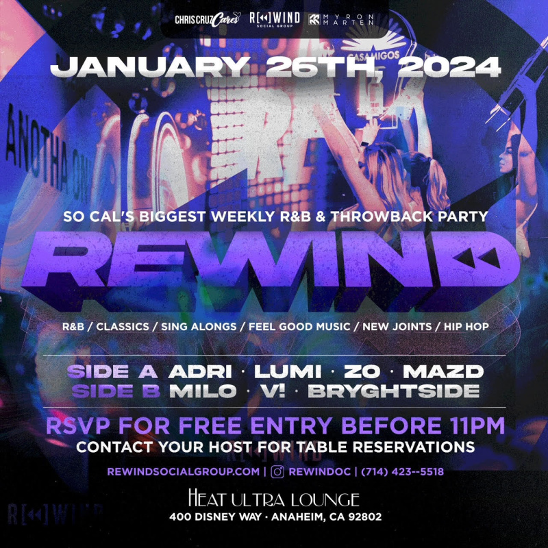 Rewind OC | Heat Nightclub