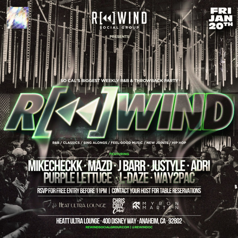 Rewind OC | Heat Nightclub