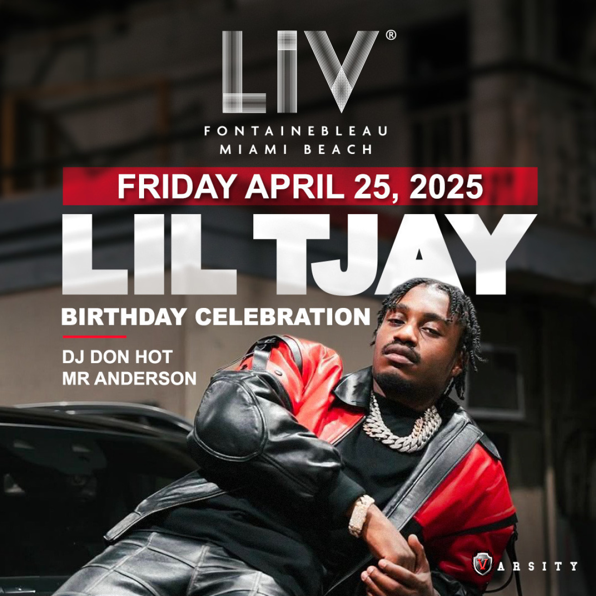 Lil Tjay at LIV Nightclub Miami, Fri, Apr 25
