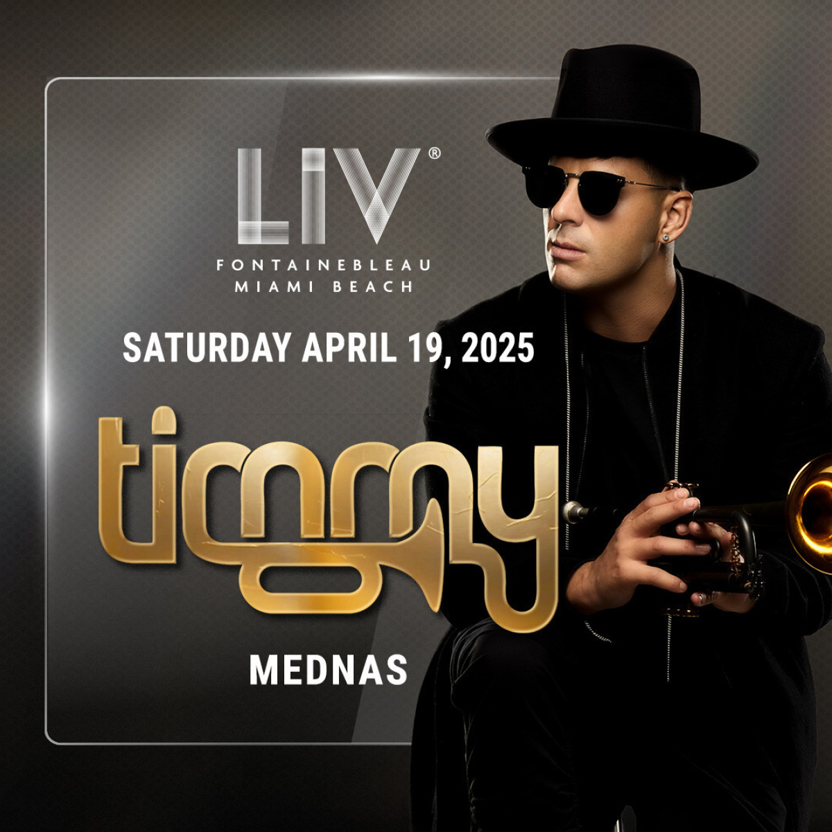 Timmy Trumpet at LIV Nightclub Miami, Sat, Apr 19