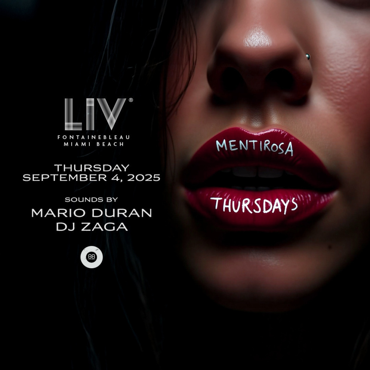 Mentirosa Thursday at LIV Nightclub Miami, Thu, Sep 4