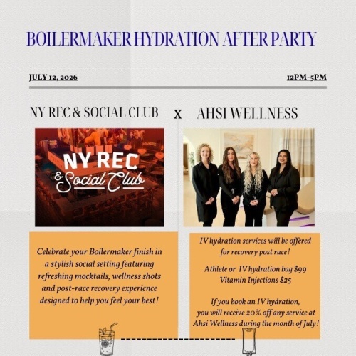 Boilermaker Hydration After Party - NY Rec & Social at Exit 33 | Sun ...