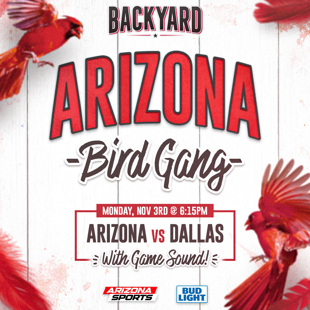Arizona Cardinals Game Day! | Backyard Desert Ridge