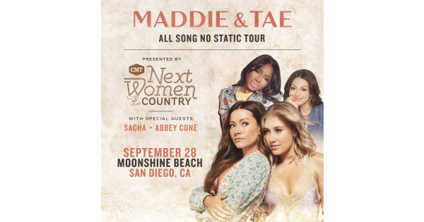 CMT Next Women of Country: Maddie & Tae with Sacha & Abbey Cone at ...