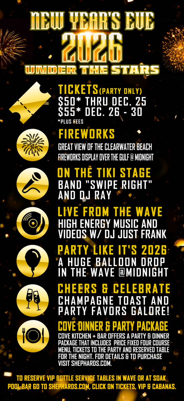 New Year's Eve 2026 Under The Stars - Wave Nightclub